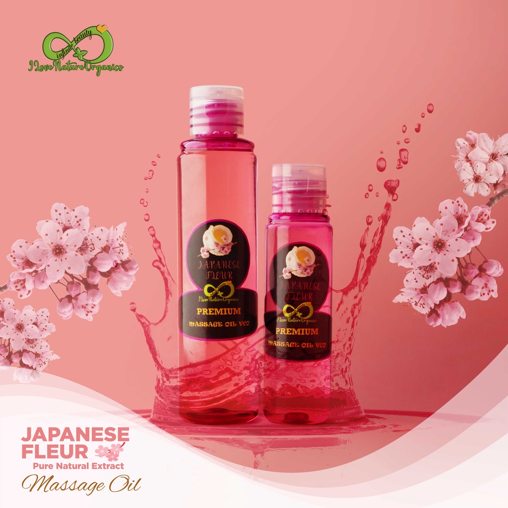 Japanese Fleur Premium Massage Oil Pure Virgin Coconut Oil | Shopee ...