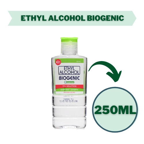 Biogenic Isopropyl and Ethyl Moisturizer Alcohol (75ml, 250ml, 500ml ...