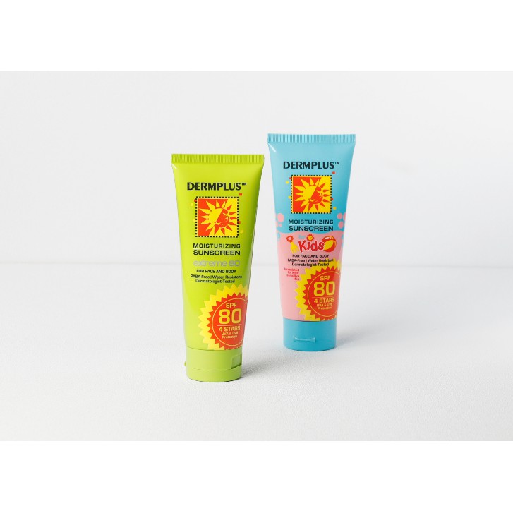 BUNDLE Dermplus Extreme 80 SPF50 100mL + Dermplus SPF80 Kids 100mL ...