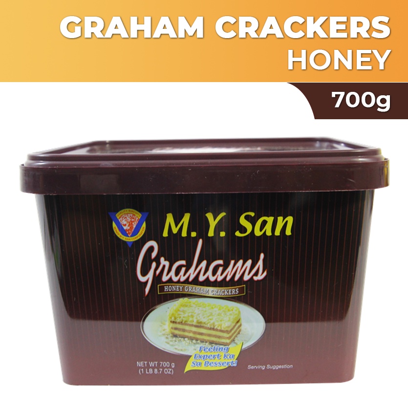 My San Graham Crackers Honey 700 grams | Shopee Philippines