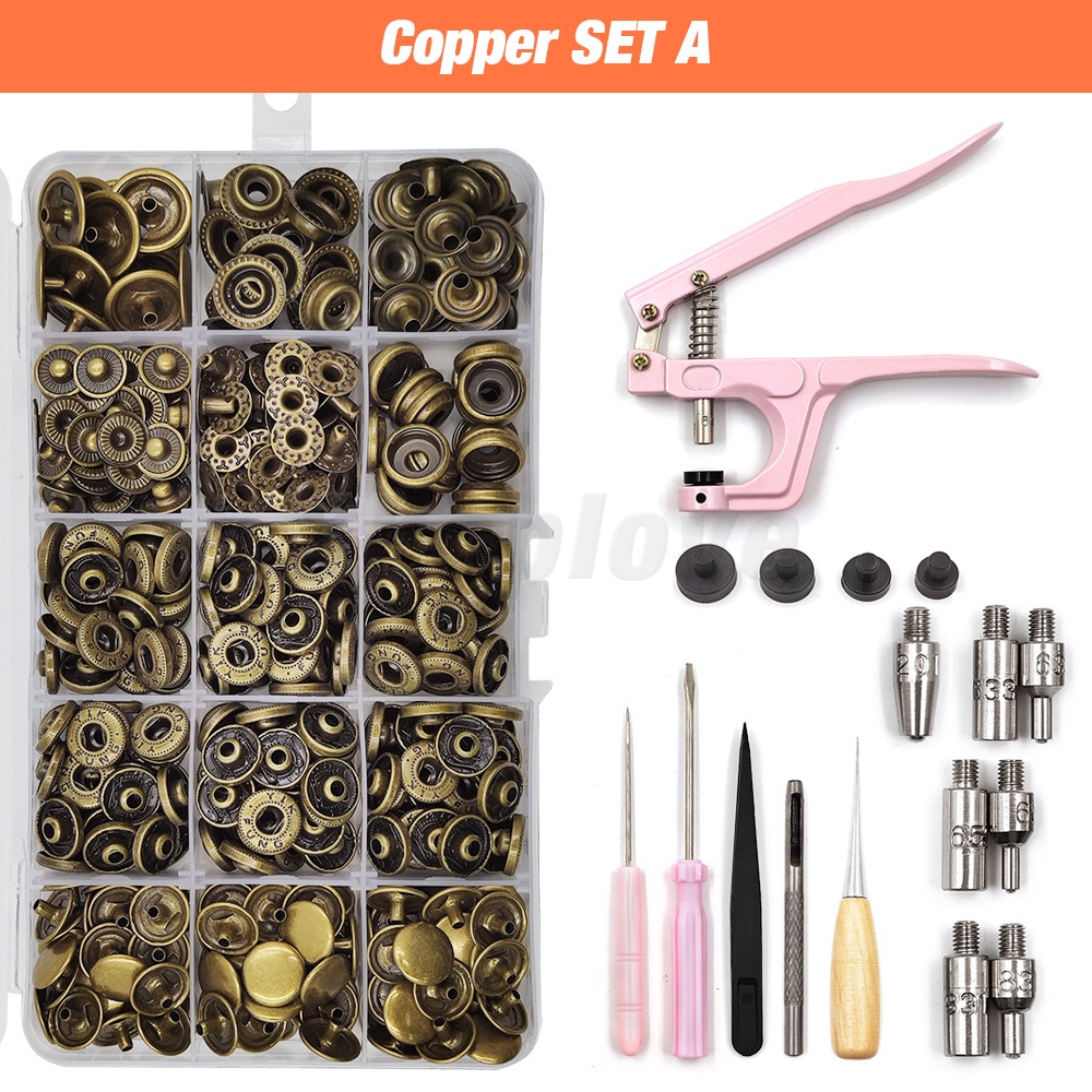 Alat Pasang Butang Besi Metal Snap Button Plier Mold Plier Hand Tool ...