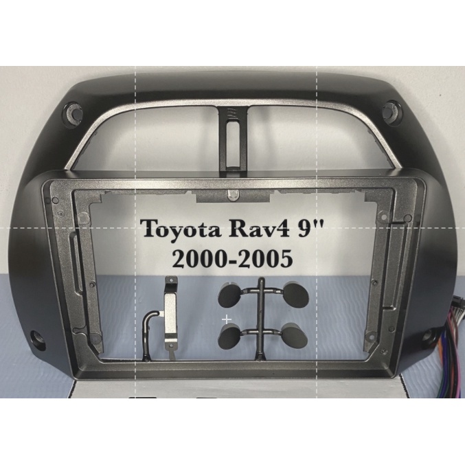 TIMS BRAND RAV4 Stereo Frame Panel for TOYOTA RAV 4 2000 2001 2002 2003 ...