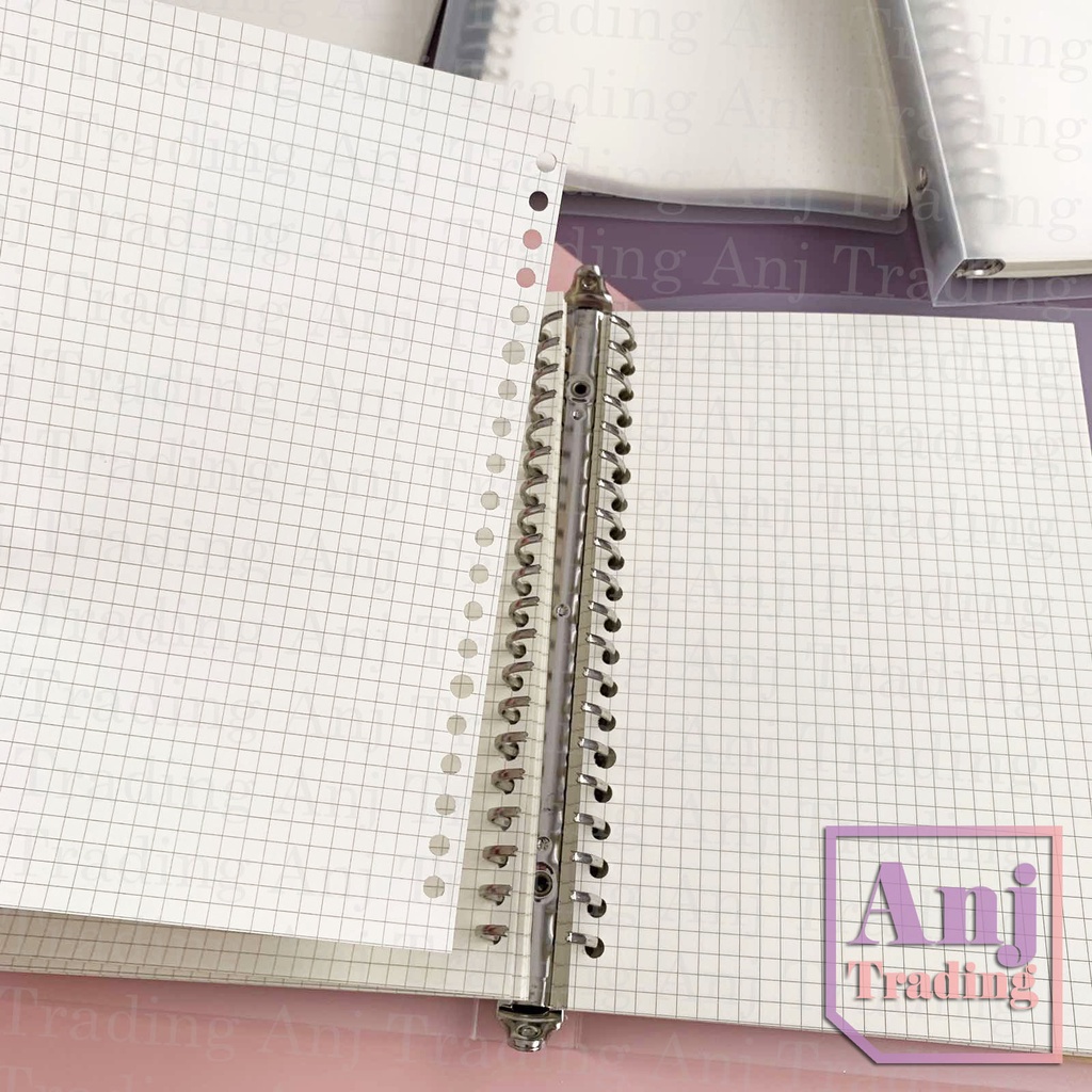 Binder Notebook with Refill Transparent Notebook with FREE loose-leaf ...