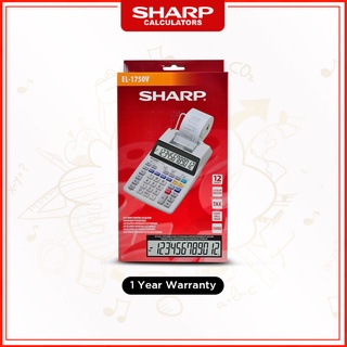 Sharp Printing Calculators EL-1750V | Shopee Philippines