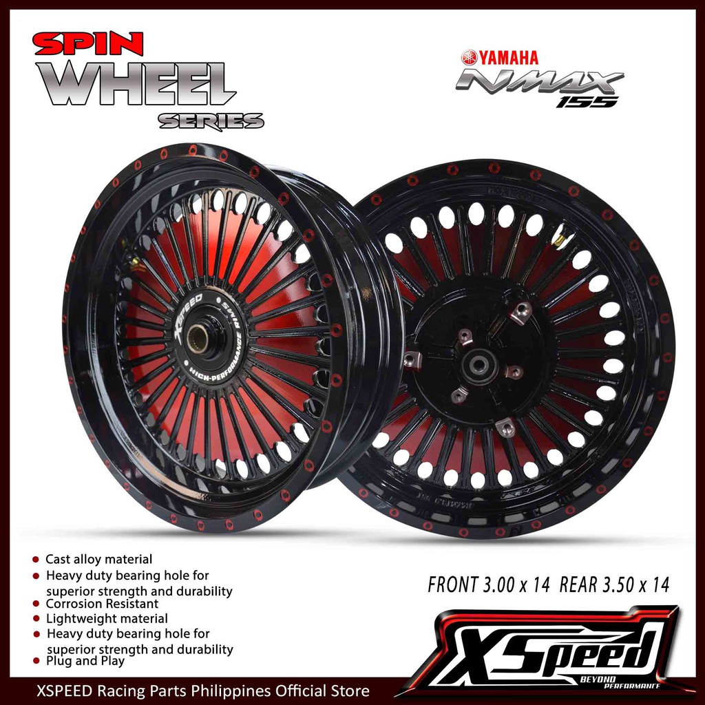 XSPEED MAGS SPIN WHEELS FOR YAMAHA NMAX 155 SIZE 14 ( V1 ) | Xspeed ...