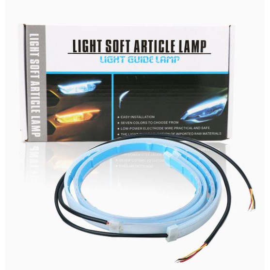 Car Light Soft Article Lamp Light Guide Lamp LED Flexible Daytime ...