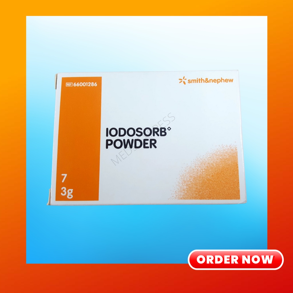 Iodosorb Powder 3 grams Smith & Nephew (1 piece) | Shopee Philippines