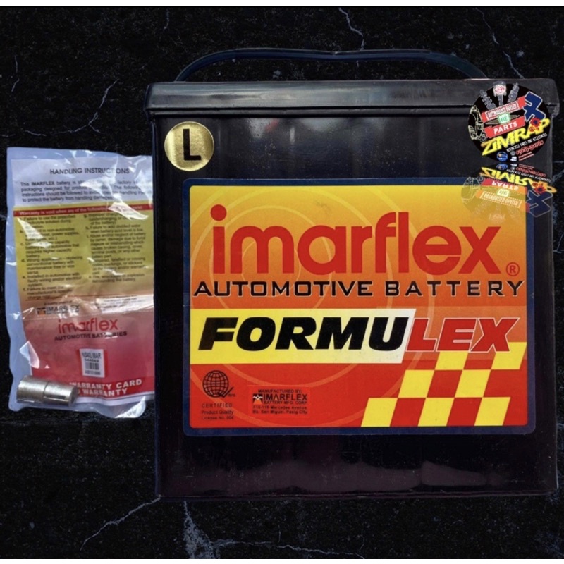 Imarflex Heavy Duty Battery for Bajaj RE | Shopee Philippines