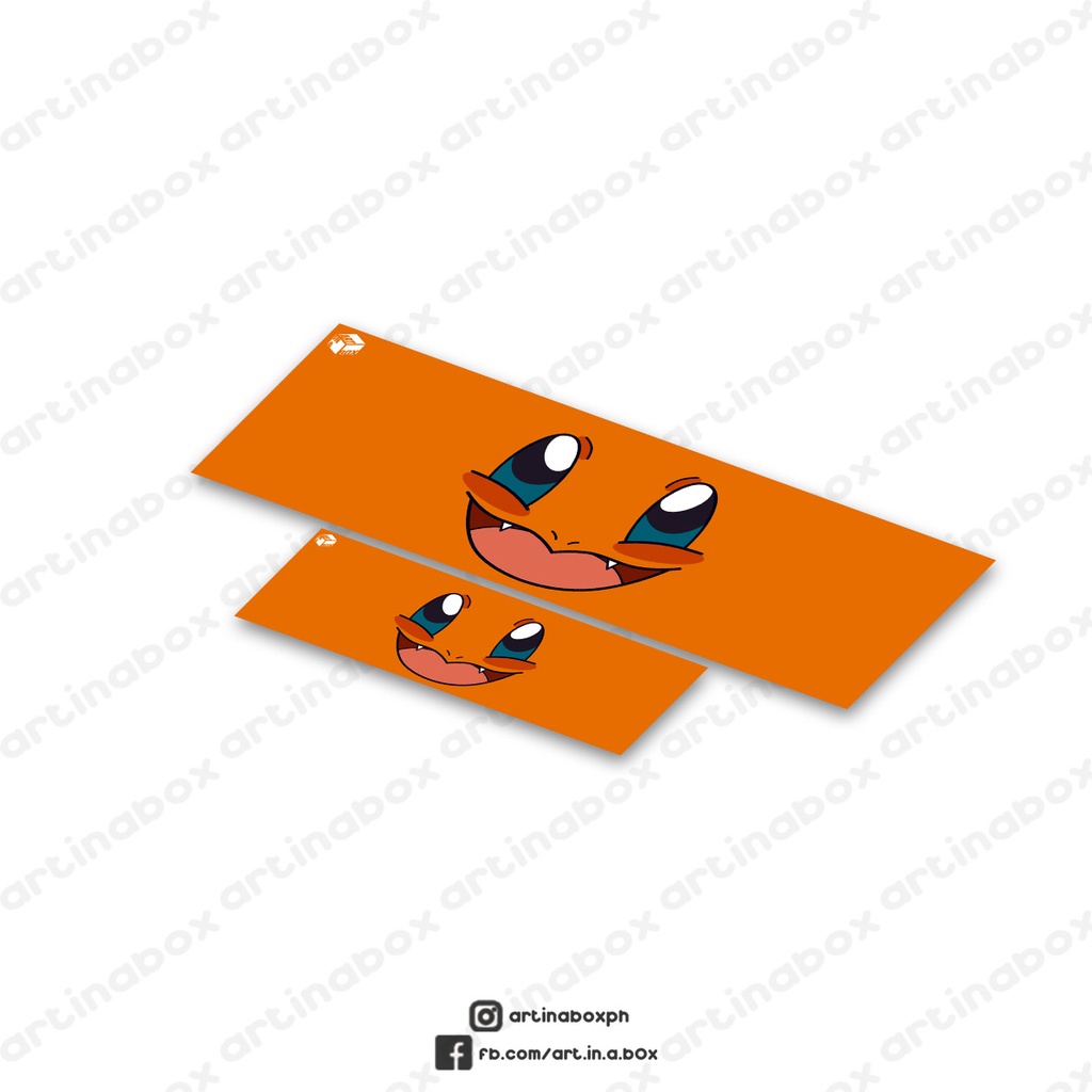 Charmander - Pokemon Eye Slaps/Bumper Sticker | Shopee Philippines