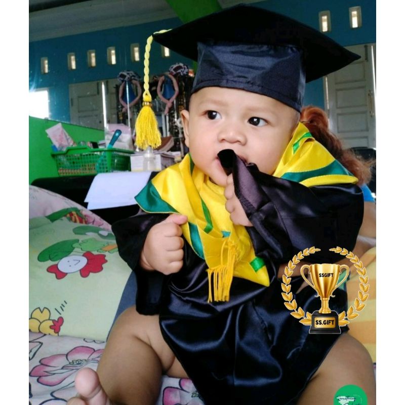Baby Graduation Gown | Toddler Graduation Gown (6 months-3 years ...