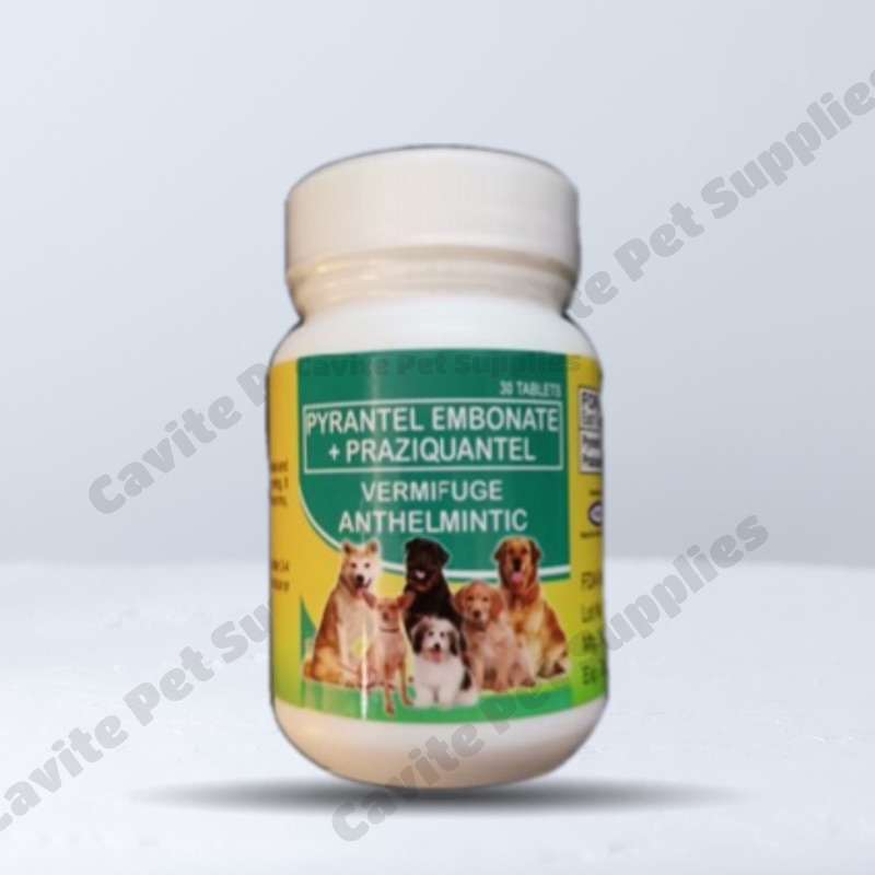 Papi Vermifuge Tablet Pyrantel Embonate + Praziquantel Pangpurga ...