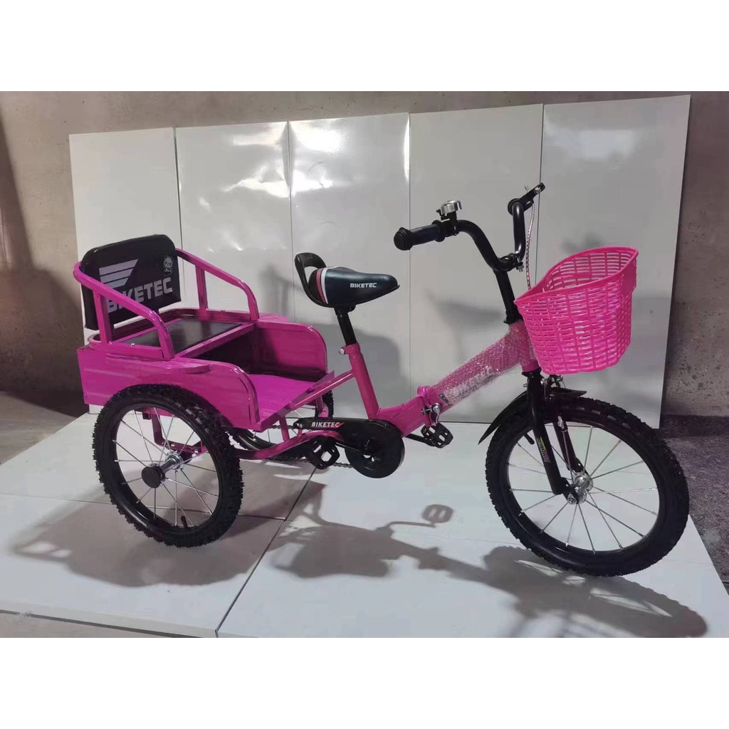 BIKETEC KIDS CARGO FOLDABLE BICYCLE SIZE 16er STEEL FRAME FOR KIDS BOYS ...