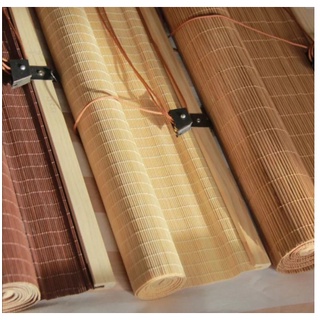 Native Bamboo Blinds, Roller Bamboo Blinds Living Room Light Filtering ...