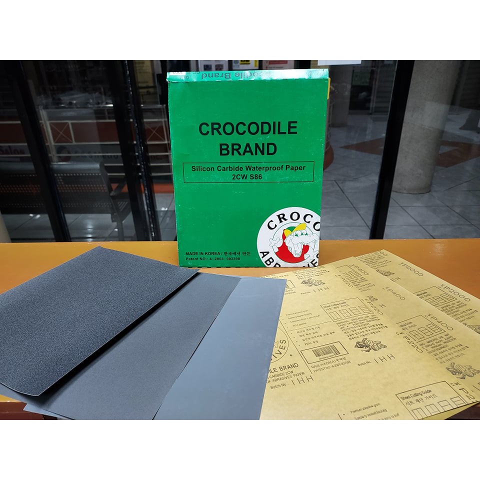 Crocodile / Hippo / Rhino Sand Paper | Shopee Philippines
