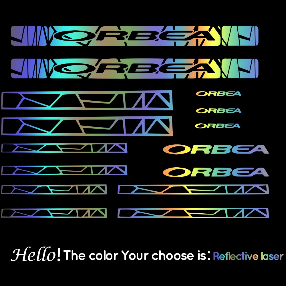 ORBEA KIT15 Cutting Sticker Road Bike Frame Vinyl Decals Décor MTB ...