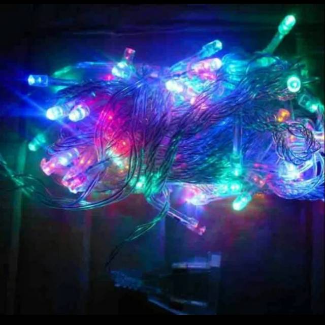 Independence Day Christmas Lights RGB RED GREEN BLUE 10m | Shopee ...