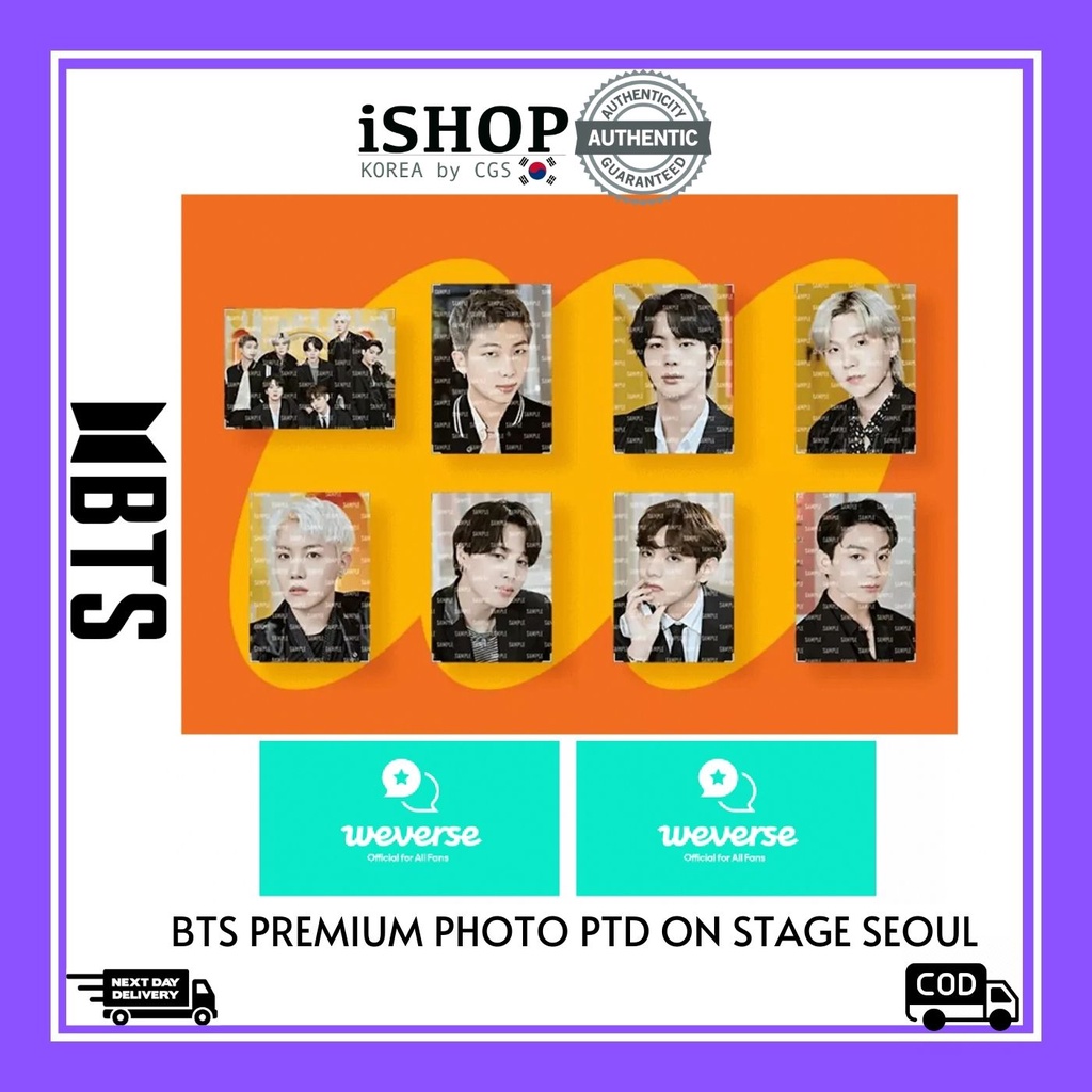 BTS PREMIUM PHOTO PTD ON STAGE SEOUL | Shopee Philippines