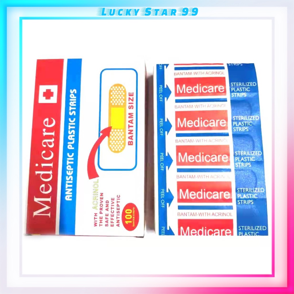 Medical Band Aid Antiseptic Plaster Strips Bandage First Aid Kit ...