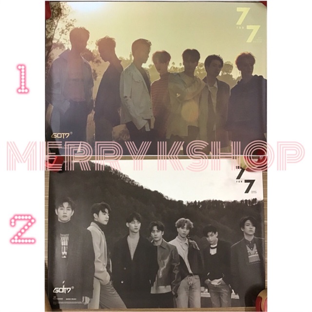 GOT7 Poster (Official) | Shopee Philippines