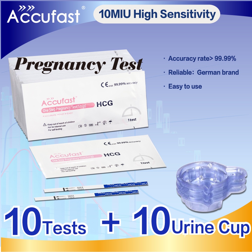 ACCUFAST Early Pregnancy Test Kit Cassette Advan One Step HCG Casette ...
