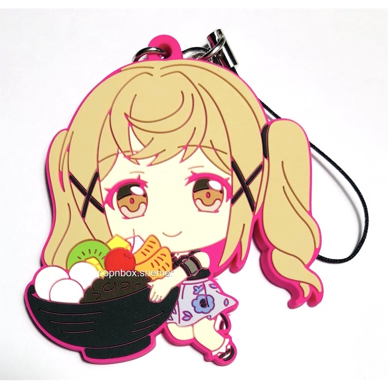 Ichigaya Arisa Rubber Strap Keychain (BanG Dream! Poppin’ Party ...