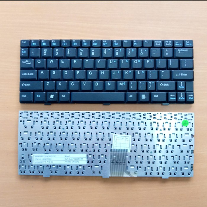 Axioo M720, M72sr, Axioo CLW, Axioo MLC Keyboard - Black | Shopee ...
