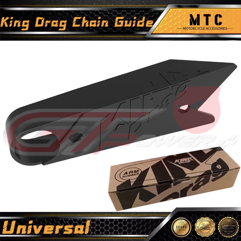 King Drag Chain Guide Universal Rubber Chain Guard For LC150/ Raider150 ...