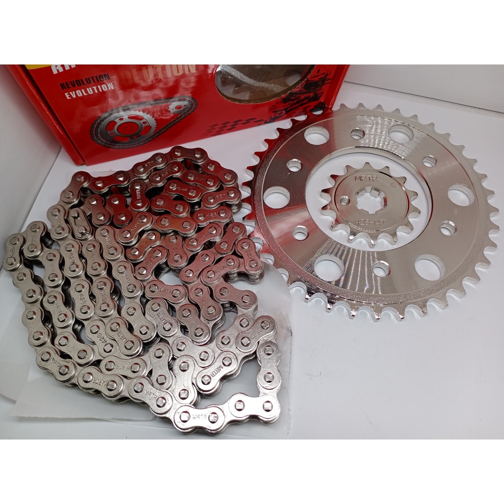 CHAIN & SPROCKET SET SNIPER 150 | Shopee Philippines