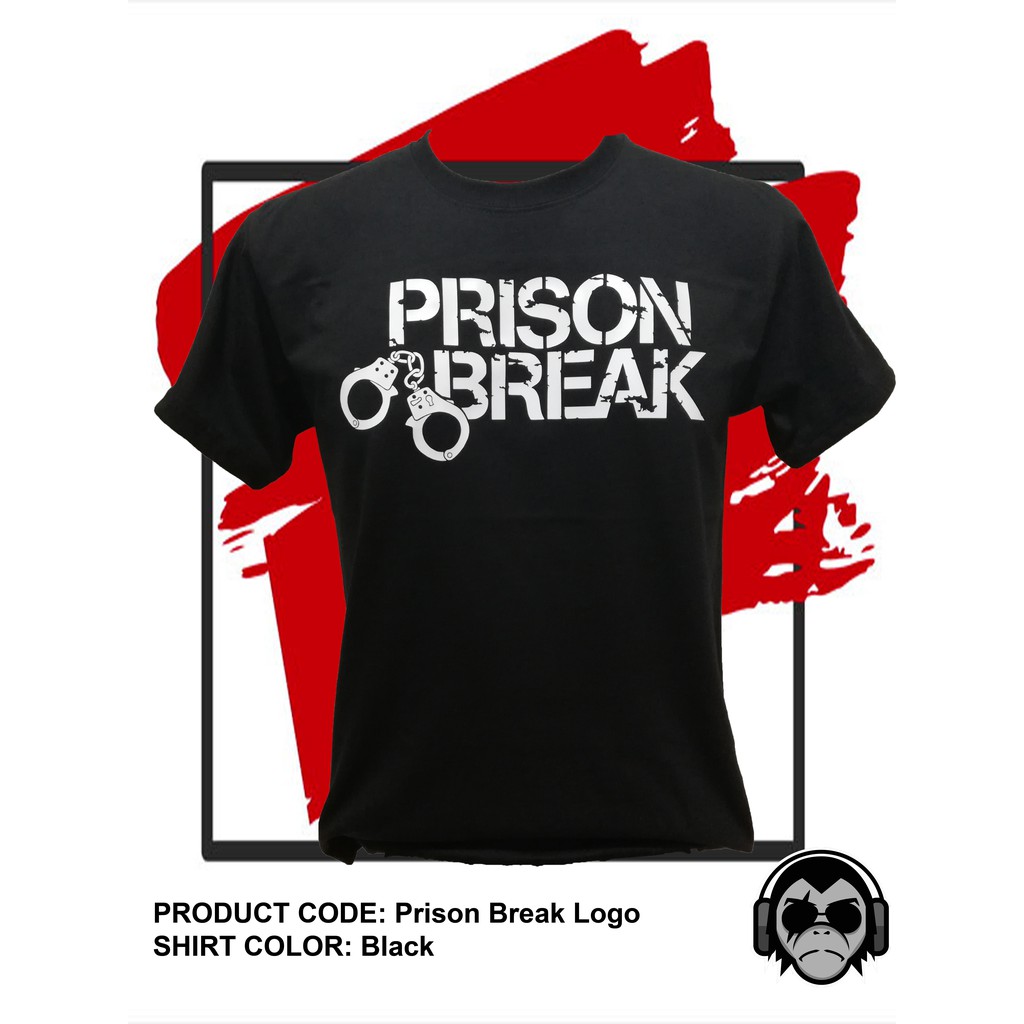 PRISON BREAK logo inspired shirt | Shopee Philippines