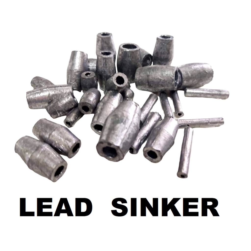 LEAD SINKER FOR FISHING TINGGA BULI FISHING SINKER (PER KILO) | Shopee ...