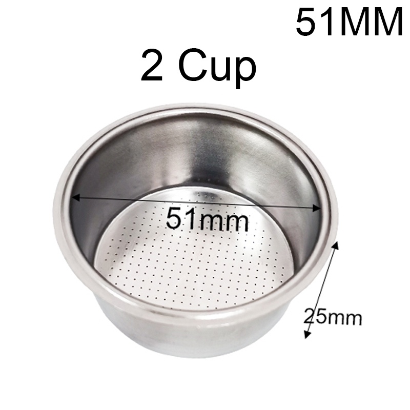 [Ship Local] 51MM/58MM 1,2 Cup 4 Cup Non Pressurized Coffee Filter ...