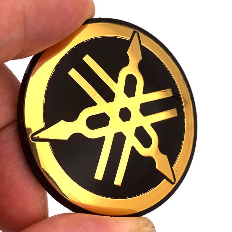 2Pcs 3D ABS Badge Emblem YAMAHA logo YZF-R15 R25 R3 MT25 MT03 M-slaz150 ...