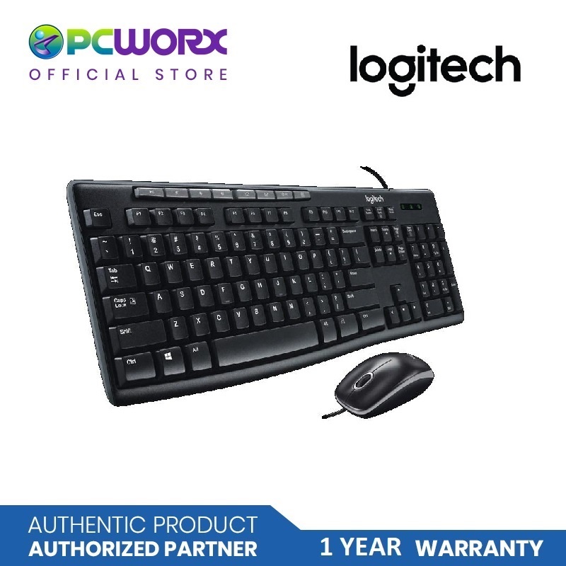 Logitech Media Mk200 Combo Keyboard And Mouse Keyboard With Mouse