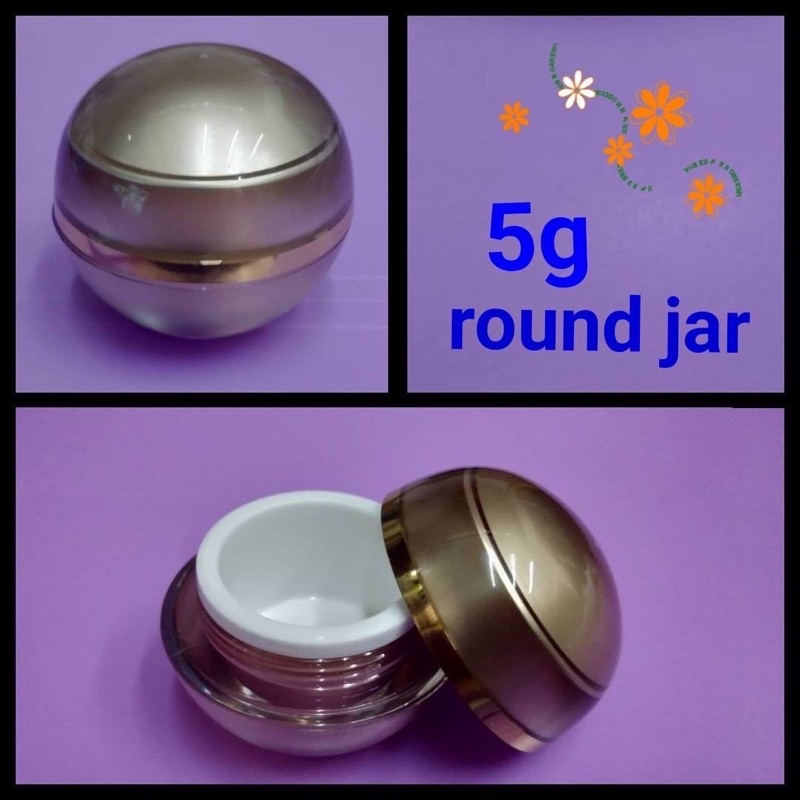 5g cream jar (empty) | Shopee Philippines