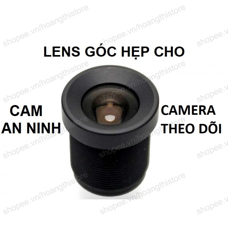 Narrow angle Lens (Slightly curved image) for security cameras, CCTV ...