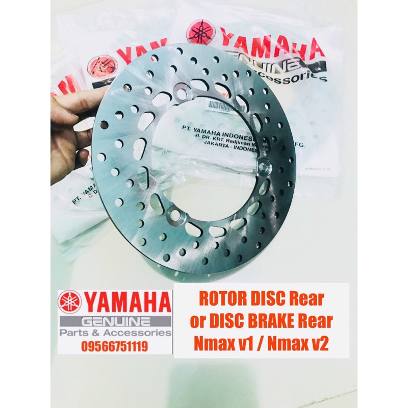 2DP F582W-00 DISK BRAKE REAR or DISC BRAKE PANGLIKOD for NMAX V1/ NMAX V2 100% YAMAHA GENUINE ...