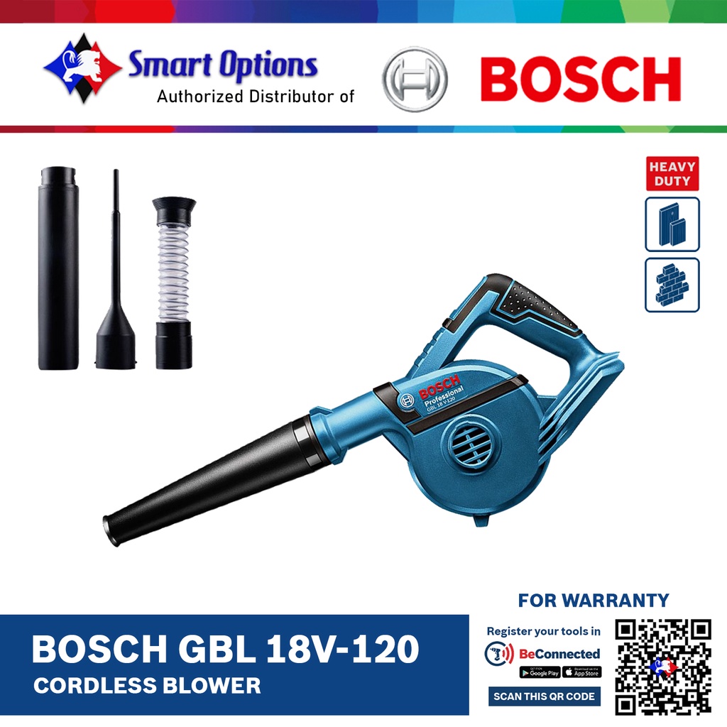 BOSCH GBL 18V-120 CORDLESS BLOWER | Shopee Philippines
