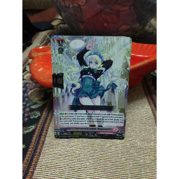 DLBT02 RRR Define Growth, Rugena Cardfight vanguard Overdress | Shopee ...