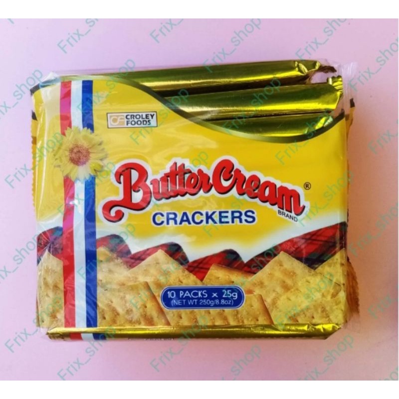 ButterCream Crackers Sunflower 25g x 10's | Shopee Philippines
