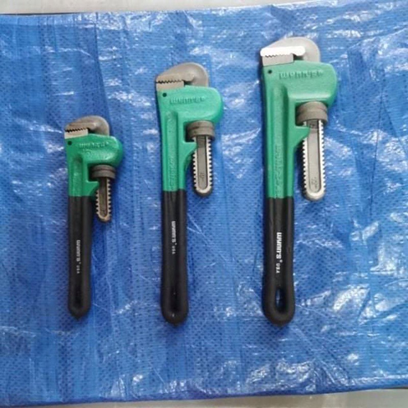 heavy duty wynns/duwell (USA)pipe wrench /yabe tubo: 8"& 10" 12" 14" 18 ...