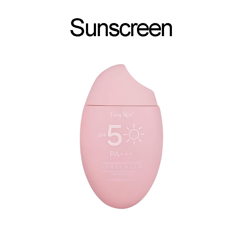 FAIRY SKIN Premium Brightening Sunscreen SPF50+++ Korean Glass Skin 50g ...