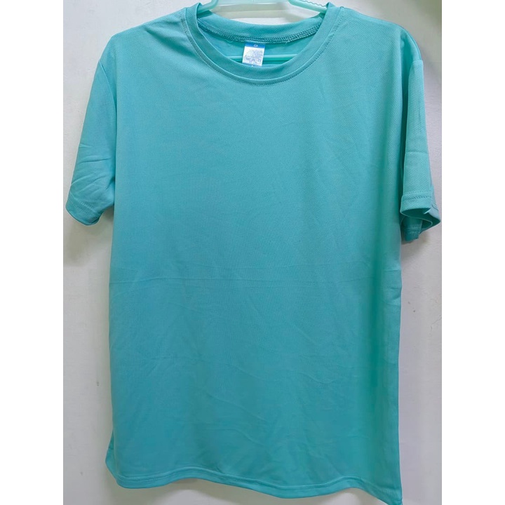 MINT GREEN Active/Dri-fit T-shirt Unisex Round Neck Athletic American ...