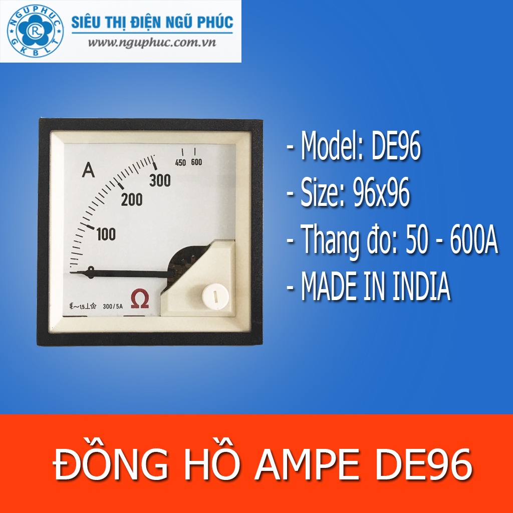 Ampe DE96- Type 50A Watch; 75A; 100A; 150A; 200A '300A; 400A; 500A ...