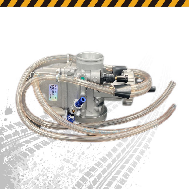 KEIHIN Racing Carburator PWK FLAT SLIDE WITH MANIFOLD / JETS 21MM 24MM ...