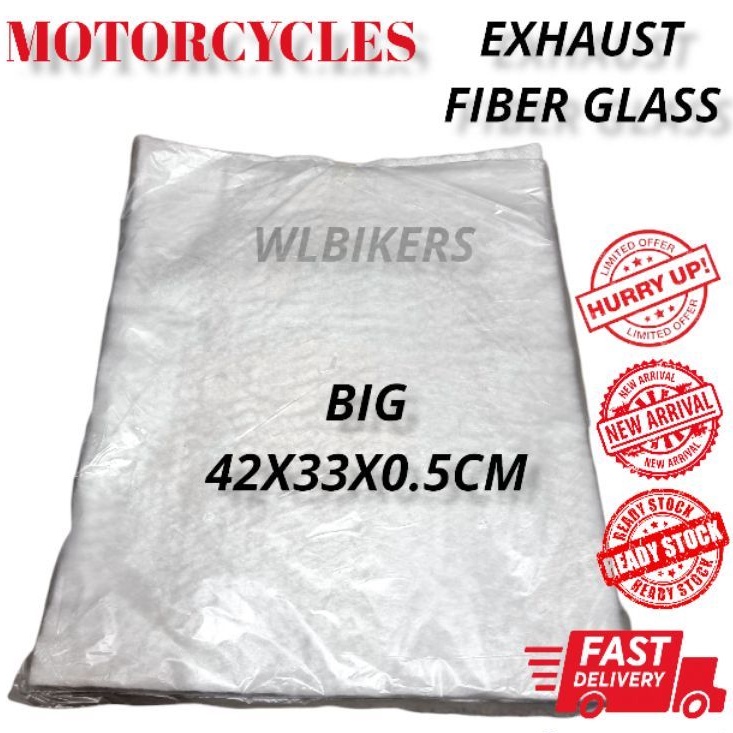 FIBER GLASS MUFFLER EXHAUST PIPE MOTORCYCLES Y110 Y100 Y125 RC RG RGV ...