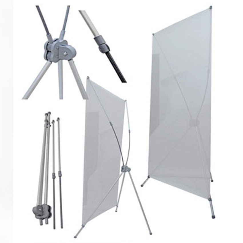 Adjustable X Banner Flexi Stand (2ft x 6ft - 2ft x 7.5ft) - (3ft x 5 ...