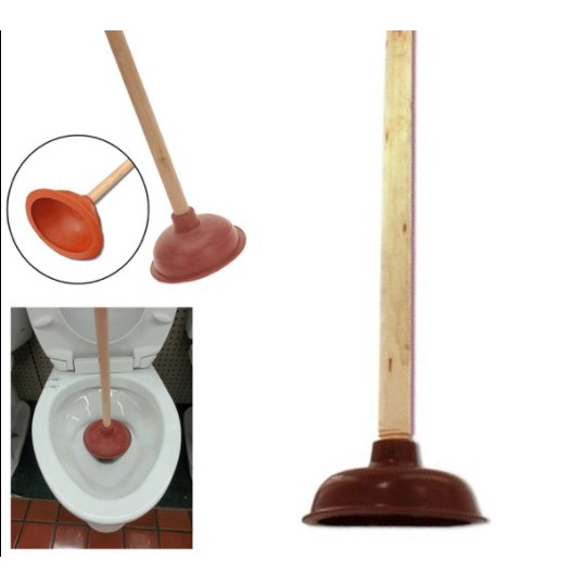 Durable Rubber Force Cup Toilet Bowl Plunger STQ-03-04 | Shopee Philippines