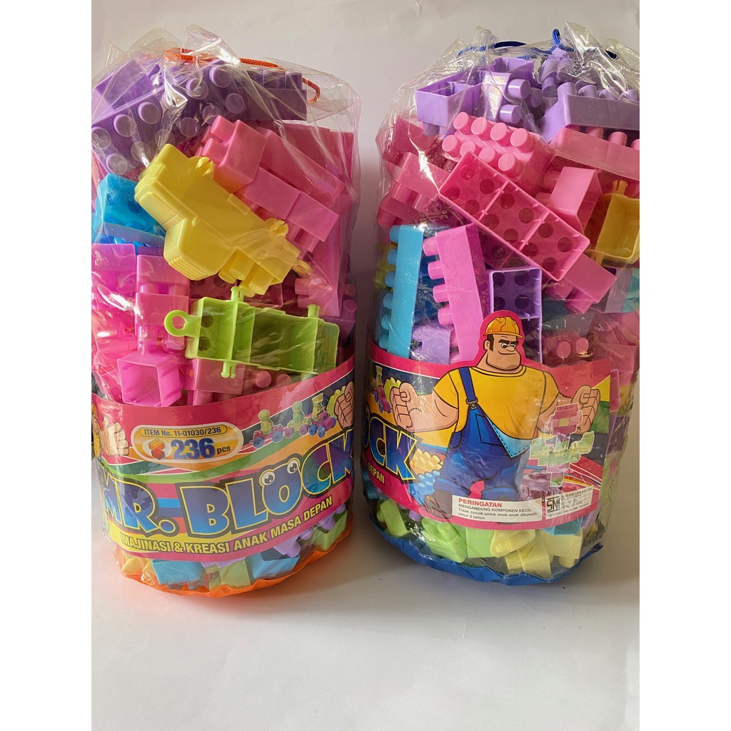 Mr. Big Block Toy Block 236pcs | Shopee Philippines