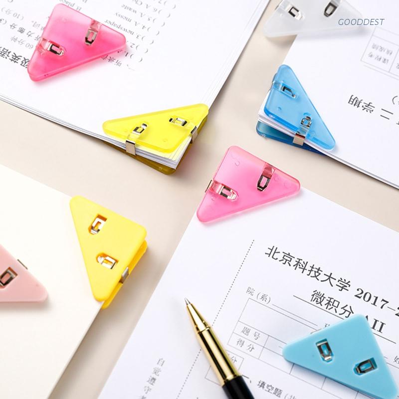 GOO Corner Paper Clamp Multi-functional Paper Clamp Bookmark Clip ...