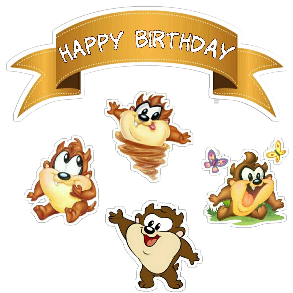 Cake TOPPER CUSTOM Birthday TOPPER /N DEVIL CAKE Decoration | Shopee ...